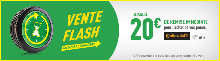 Pneu pas cher FEU VERT - Achat pneus auto pas chers