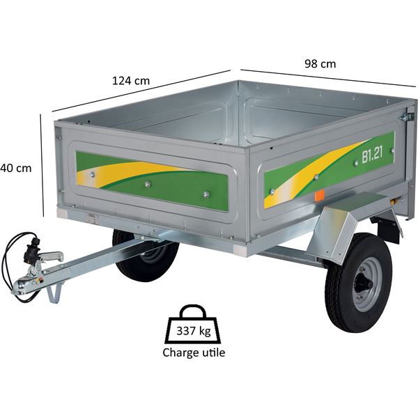 REMORQUE FEU VERT B1.21 - Feu Vert