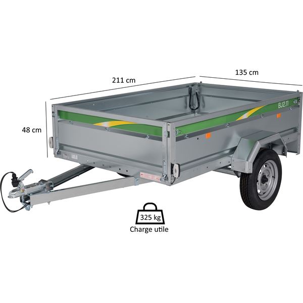 REMORQUE FEU VERT BJ2.11 - Feu Vert