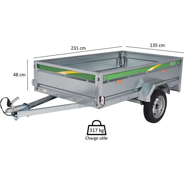 REMORQUE FEU VERT P2.31 - Feu Vert